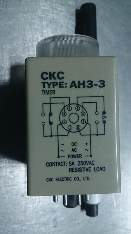 CKC RELAY TIMER 時間電驛 AH3-3 AC110V 24H | 露天市集 | 全台最大的網路購物市集