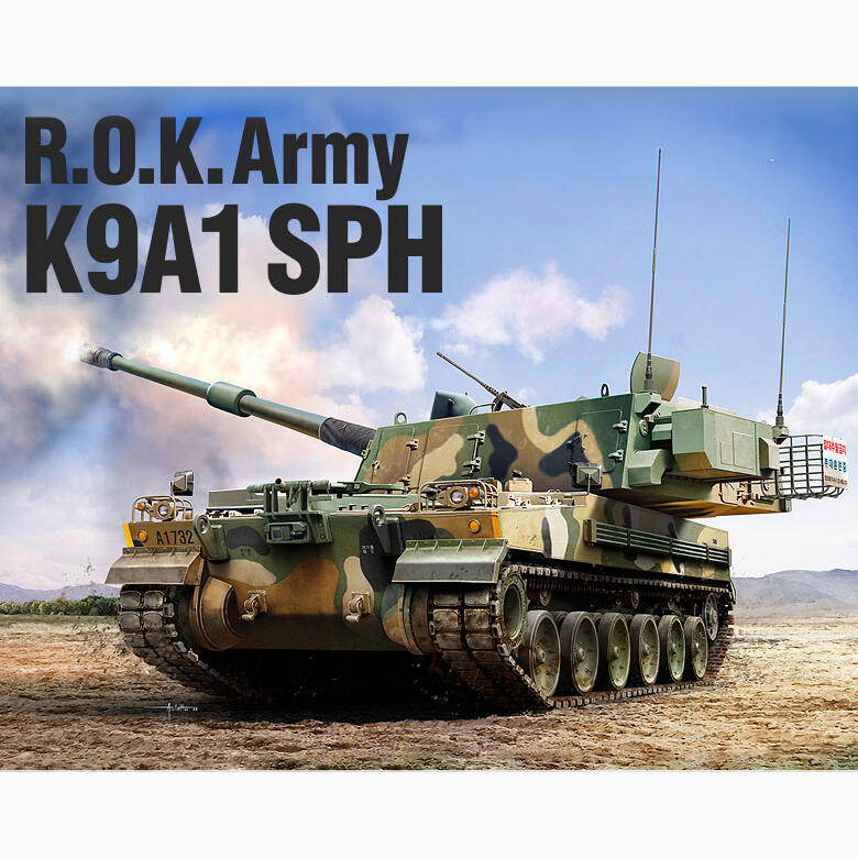 現貨 1/35 ACADEMY 韓國陸軍 K9A1 SPH 自走榴彈砲 13561 | 露天市集 | 全台最大的網路購物市集