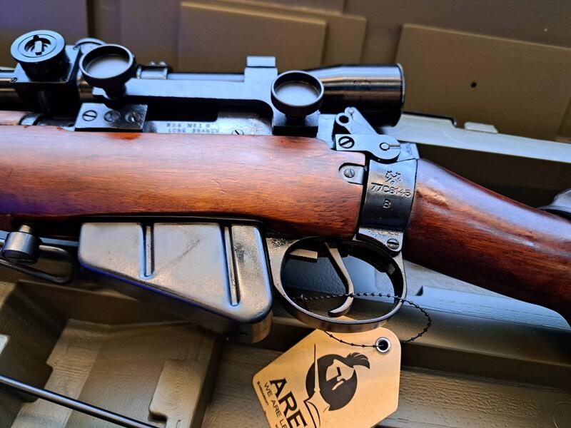 【翔準AOG】 ARES L42A1 豪華版 英國陸軍 皇家海軍 手拉空氣 實木 全鋼製 搭狙擊鏡 | 露天市集 | 全台最大的網路購物市集