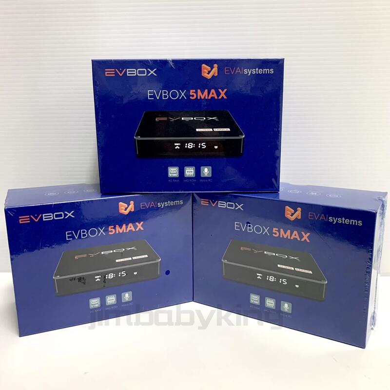 免運台灣公司貨 保固15個月 EVBOX 5MAX 易播電視盒 64G 越獄 純淨版 機上盒 追劇電影第四台 高雄可面交 | 露天市集 | 全台最大的網路購物市集