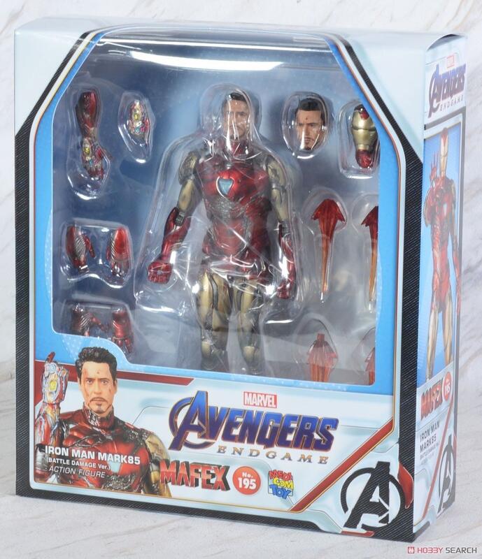 全新現貨 MAFEX NO.195 鋼鐵人 MK85 戰損 最終決戰 終局之戰 復仇者聯盟 超商付款免訂金 | 露天市集 | 全台最大的網路購物市集