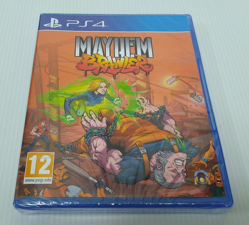[現貨]PS4混亂鬥士Mayhem Brawler中文版 (全新未拆) 全球限量實體版遊戲 格鬥三人組、街頭快打可參考 | 露天市集 | 全台 ...