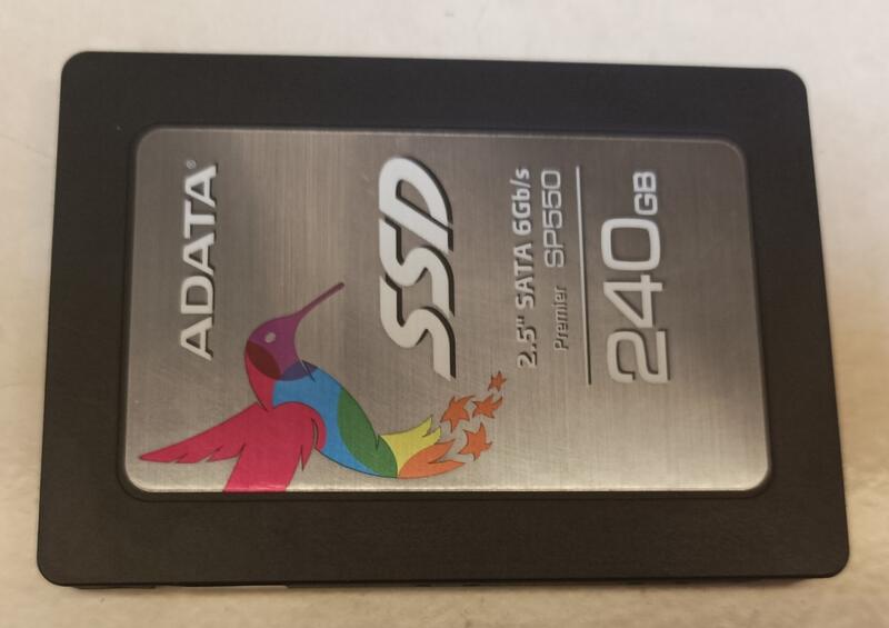 ADATA-SSD-240G_SATA (型號:ASP550-240G _2.5"_有測圖有真相) | 露天市集 | 全台最大的網路購物市集