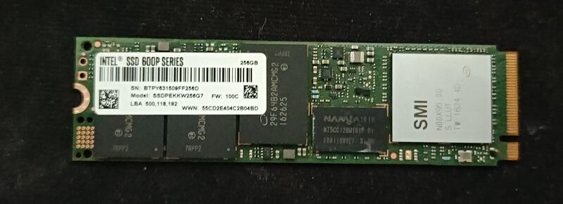 Intel - SSD - 256G_ M2介面_ (型號：SSDPEKKW256G7 _ M2 _有測圖有真相) | 露天市集 | 全台最大 ...