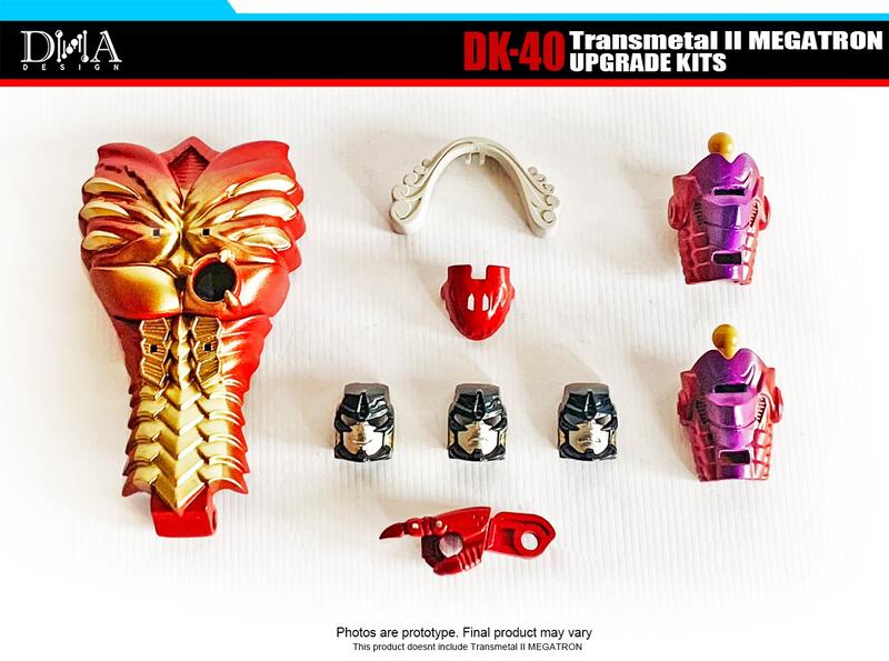全新現貨 DNA Design DK-40 DK40 變形金剛 遺產 火龍王 配件包 不含本體 | 露天市集 | 全台最大的網路購物市集