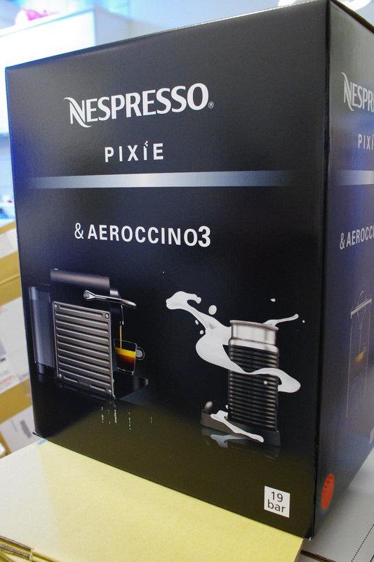【竭力萊姆】預購 一年保固 Nespresso PIXIE C60RE-A3B 膠囊咖啡機 | 露天市集 | 全台最大的網路購物市集