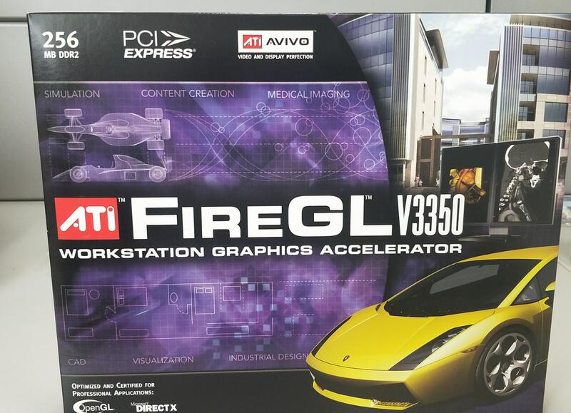 [全新] ATI FireGL V3350 256MB DDR2 專業顯示卡/ 顯卡 雙DVI 輸出 | 露天市集 | 全台最大的網路購物市集