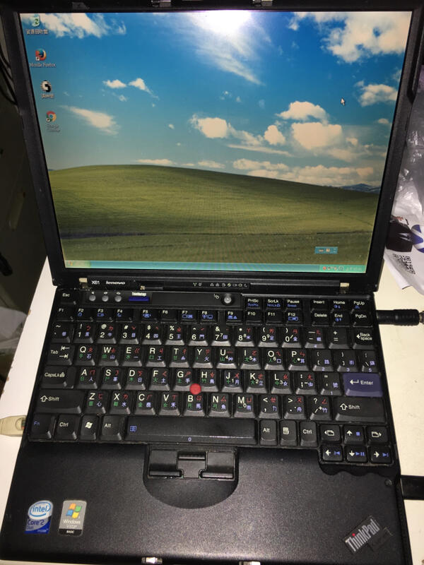 IBM Lenovo ThinkPad X61 Windows XP PCMCIA 筆電 - 舊型機器設備控制專用 | 露天市集 | 全台最大 ...