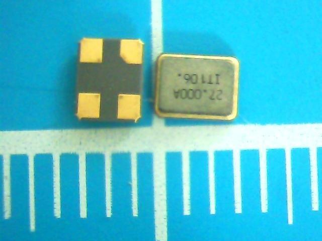 CRYSTAL 石英振盪器 27MHz 30PPM,16PF 3.2*2.5*0.55mm ITTI 無鉛 | 露天市集 | 全台最大的網路購物市集