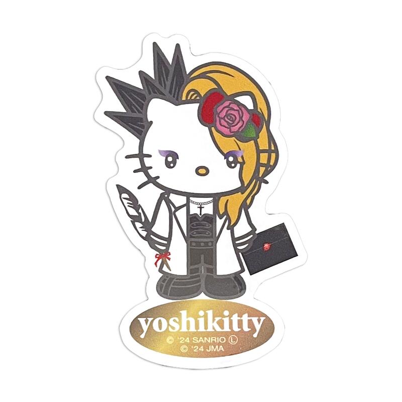 yoshikitty 防水抗UV 貼紙 / X JAPAN YOSHIKI kitty SANRIO 三麗鷗 2024 | 露天市集 | 全台 ...