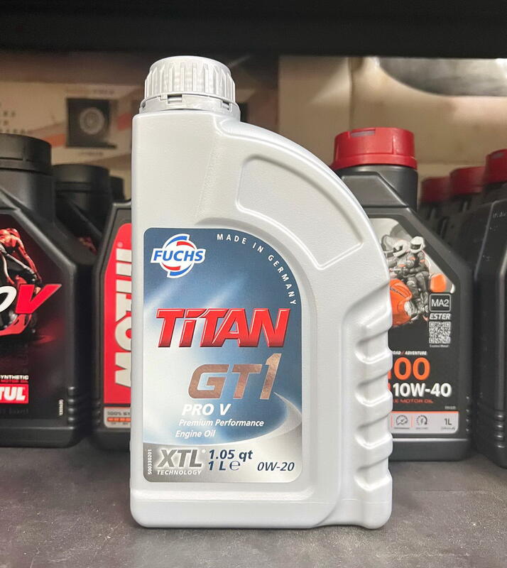 【高雄阿齊】FUCHS TITAN GT1 PRO V XTL 0W20 VOLVO VCC RBSO-2AE | 露天市集 | 全台最大的 ...
