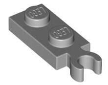 【小荳樂高】LEGO 淺灰色 1x2 薄片/薄板窄側帶1夾手-垂直 Plate Clip 78256 6354568 | 露天市集 | 全台最 ...