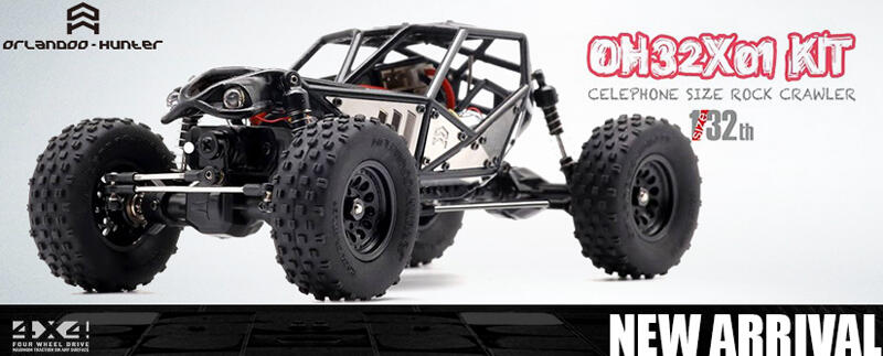 boyshobby 奧蘭多漢特 ORLANDO HUNTER OH32X01 1/32 迷你像真攀岩車套件組 | 露天市集 | 全台最大的網路購物市集