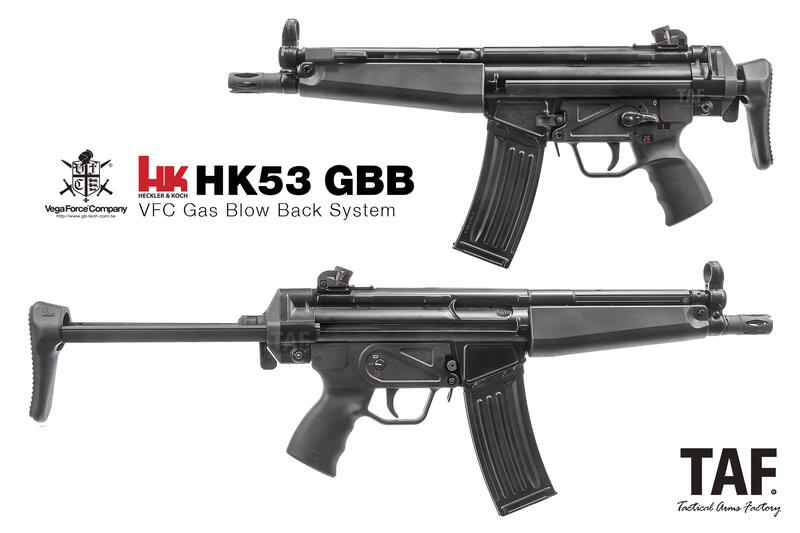 【TAF 現貨+免運】Umarex / VFC H&K HK53 早期型 GBB 瓦斯衝鋒槍 | 露天市集 | 全台最大的網路購物市集