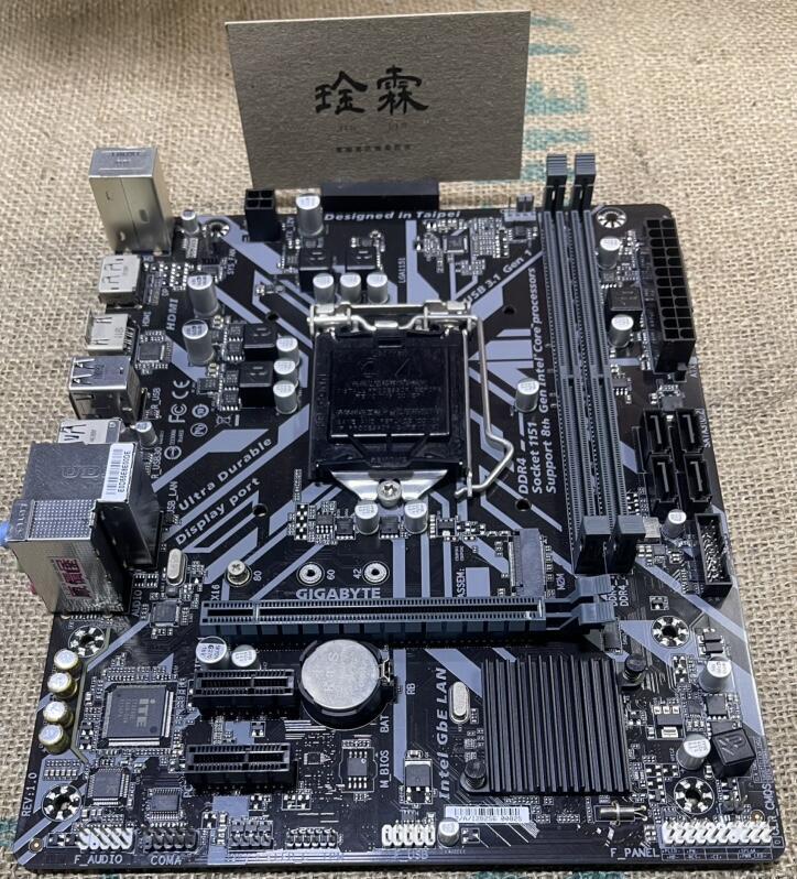 【琻霖】【二手主機板】技嘉 GIGABYTE H310M A/D4/1151 適用8-9代處理器，附檔板，含稅 | 露天市集 | 全台最大的網路購物市集