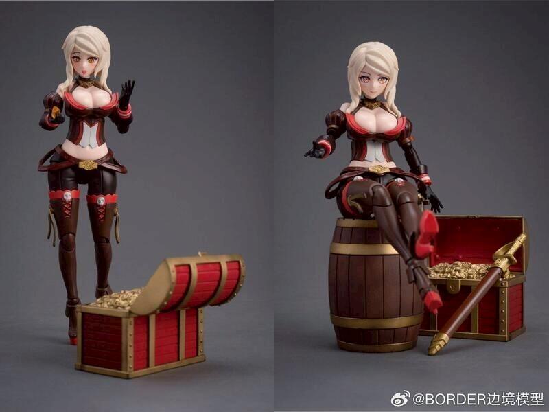 【魯巴夢想飛船】預訂9月 邊境模型 BORDER BA002 海盜 安妮女王 組裝 模型 | 露天市集 | 全台最大的網路購物市集