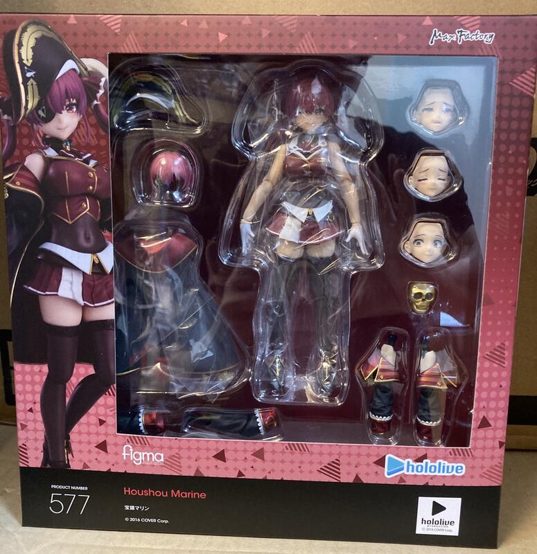 全新現貨 代理版 GSC figma 577 hololive production 寶鐘瑪琳 PVC可動完成品 | 露天市集 | 全台最大的網路購物市集