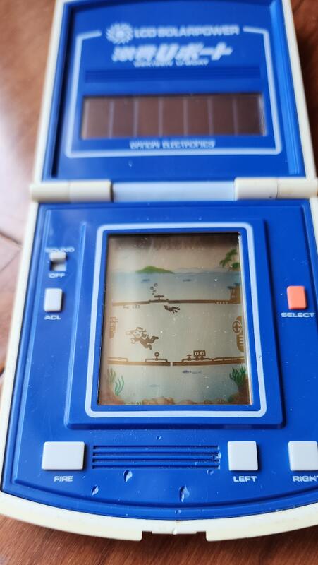 絕版 當時物 Bandai LCD 早期懷舊太陽能掌上遊戲機-激戰U BOAT game&watch | 露天市集 | 全台最大的網路購物市集