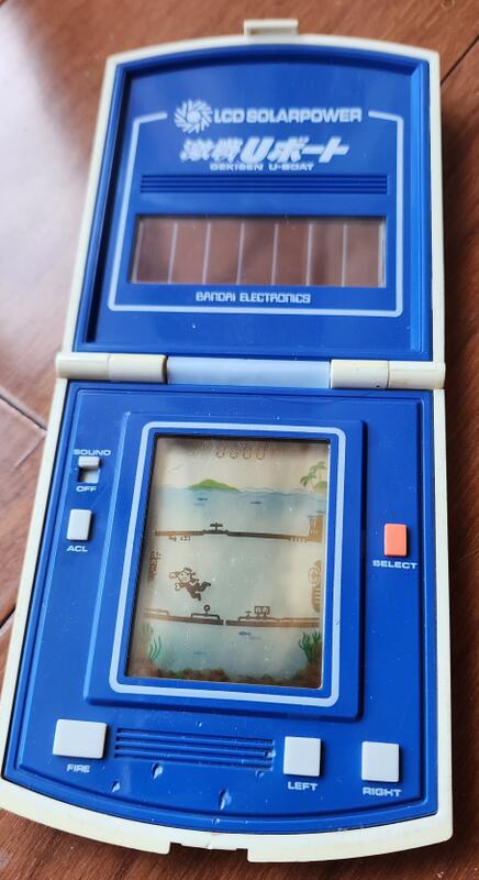 絕版 當時物 Bandai LCD 早期懷舊太陽能掌上遊戲機-激戰U BOAT game&watch | 露天市集 | 全台最大的網路購物市集