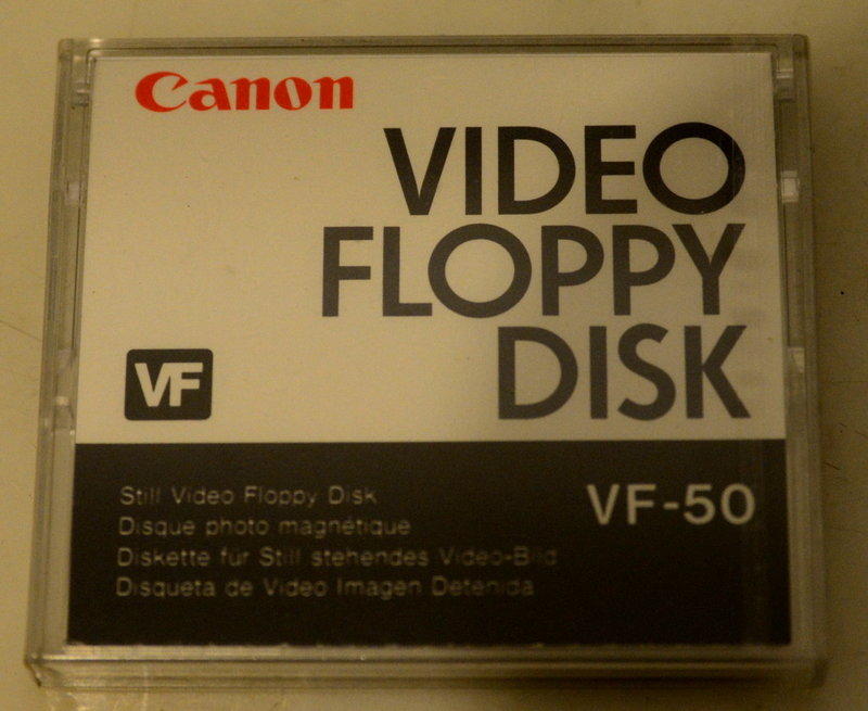 canon vf-50 video floppy disk 早期 數位相機 當記憶卡用 | 露天市集 | 全台最大的網路購物市集