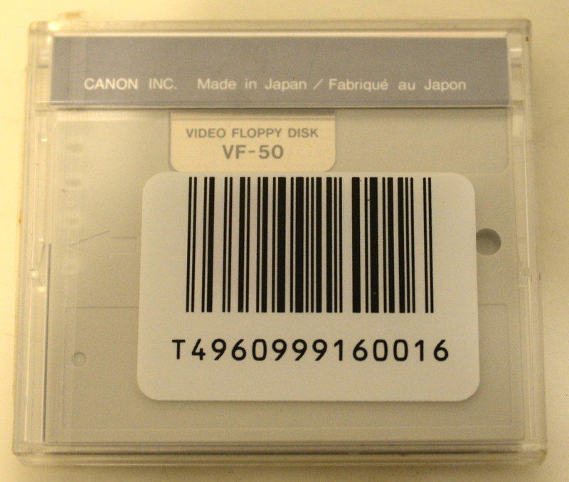 canon vf-50 video floppy disk 早期 數位相機 當記憶卡用 | 露天市集 | 全台最大的網路購物市集