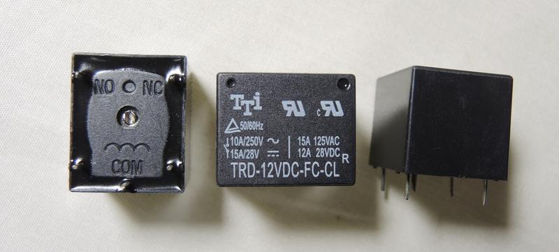 ] TTI TRD-12VDC-FC-CL 12VDC Relay 繼電器 自動控制 125/15A 250V/10A | 露天市集 | 全台 ...