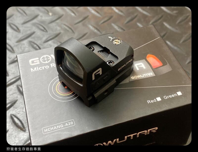 【狩獵者生存專賣】GOWUTAR A20 Shake Awake Micro Reflex RMR孔位開關式內紅點-綠點 | 露天市集 | 全 ...