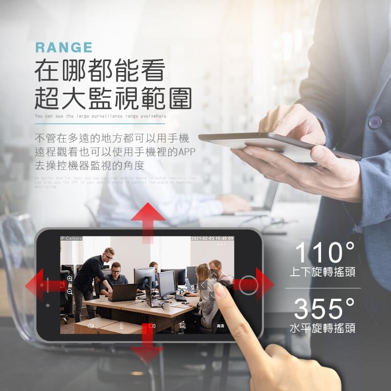 HANLIN-CAM175 防水 夜視 室內外無死角廣角監視器 2K 1536P 300萬 魚眼 聲光警報 手機監控 | 露天市集 | 全台最大的網路購物市集