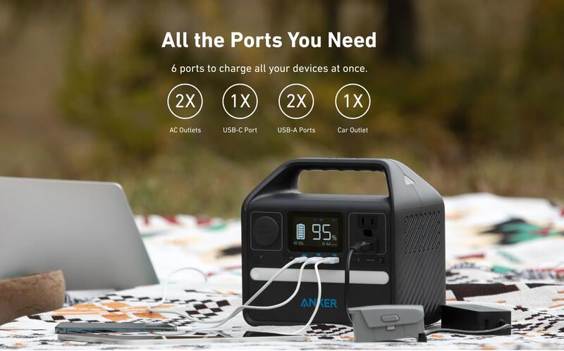 Anker Power House 521 256W 522 320Wh/Power Station 行動電源 露營防災 | 露天市集 | 全 ...