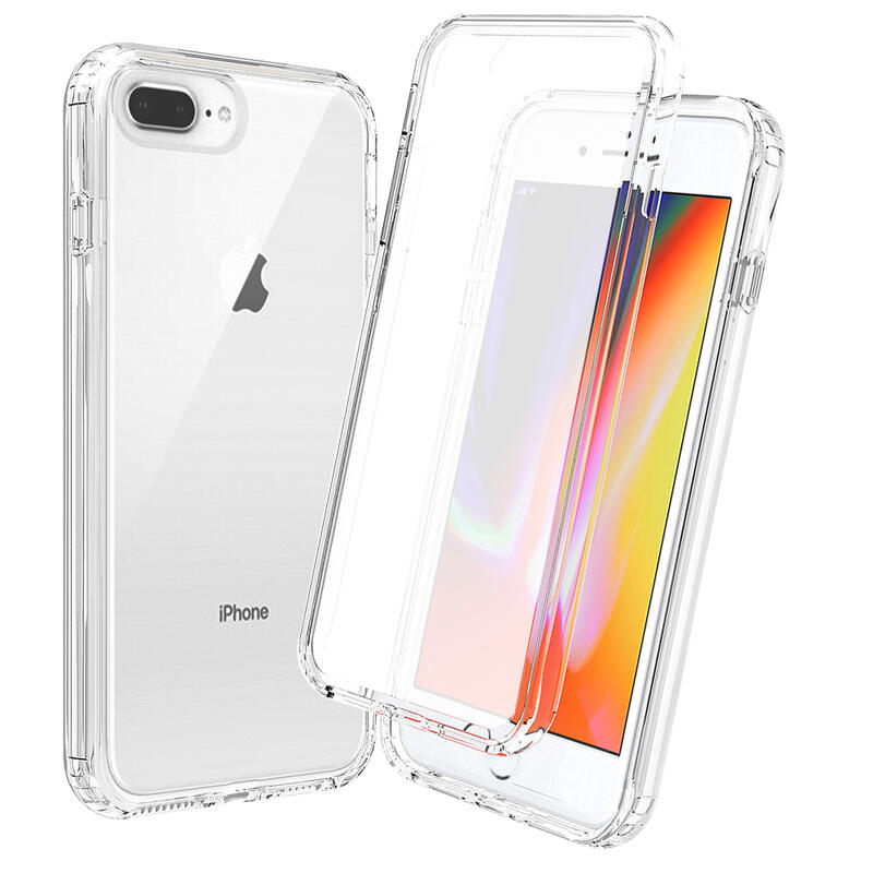 360°全包高透帶屏保 IPhone6 7 8 Plus SE3 SE2手機殼 保護殼 防摔PC邊框 TPU軟背板手機套 | 露天市集 | 全台最大的網路購物市集