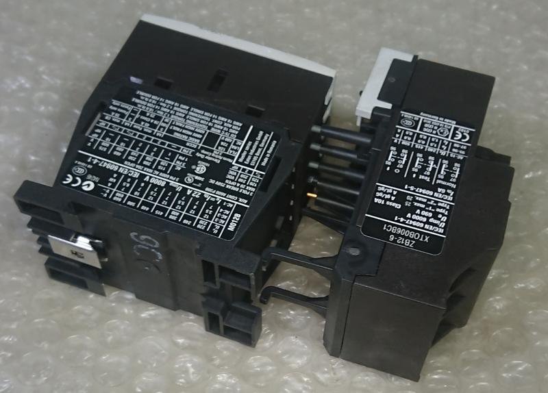 簡便宜 二手 EATON 電磁接觸器 熱過載繼電器 M012B + ZB12-6 220V | 露天市集 | 全台最大的網路購物市集