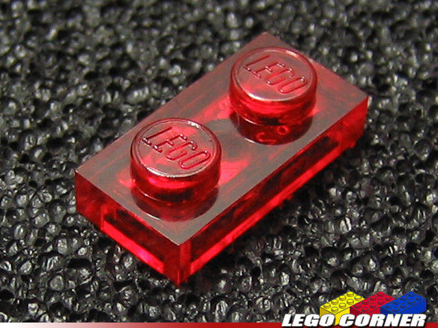 【樂高小角落】 Trans-Red Plate 1x2 透明紅色薄板 4201019 3023 | 露天市集 | 全台最大的網路購物市集