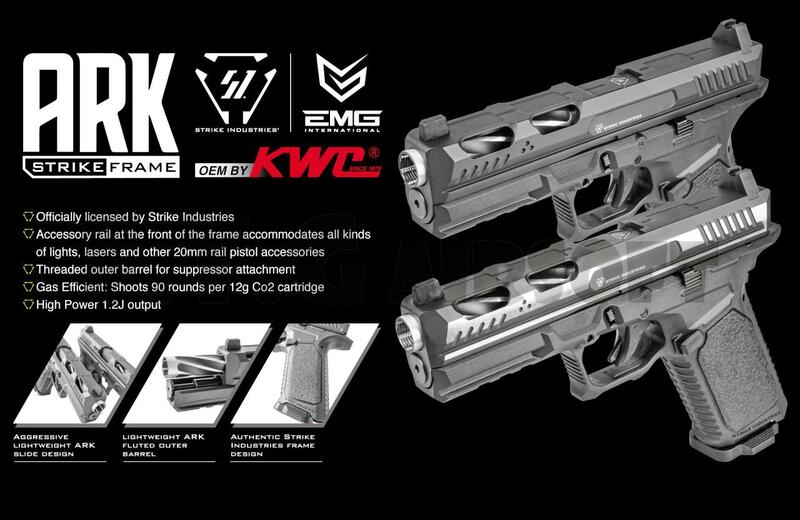 現貨 EMG SI 黑色 ARK-17 G17 GBB 方舟 授權 刻字 CO2 CO2槍 | 露天市集 | 全台最大的網路購物市集