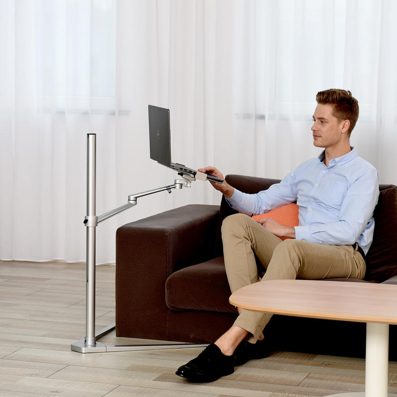 Raymii FS1 落地式 手機架 平板架 筆電架 手機支架 平板支架 360度鋁合金 螢幕架 筆電支架 電腦支架 | 露天市集 | 全台最大的網路購物市集