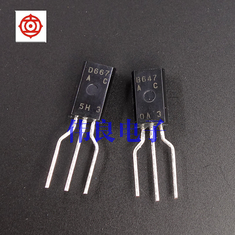 9026163"C倉庫"日立原裝D667/B647對管(精密配對) 2SD667 2SB647 W208 [902616 | 露天市集 | 全 ...