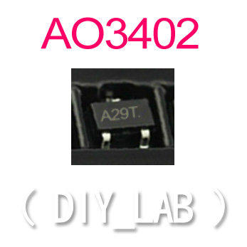【DIY_LAB#178】AO3402 (SOT23-3)(絲印A29T)N-Ch MOSFET 30V 4A 52mΩ | 露天市集 | 全 ...