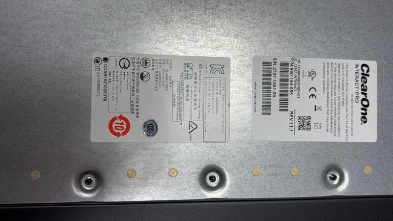 【幸福七號倉】零件機//CLEARONE INTERACT PRO 音訊會議處理器 | 露天市集 | 全台最大的網路購物市集