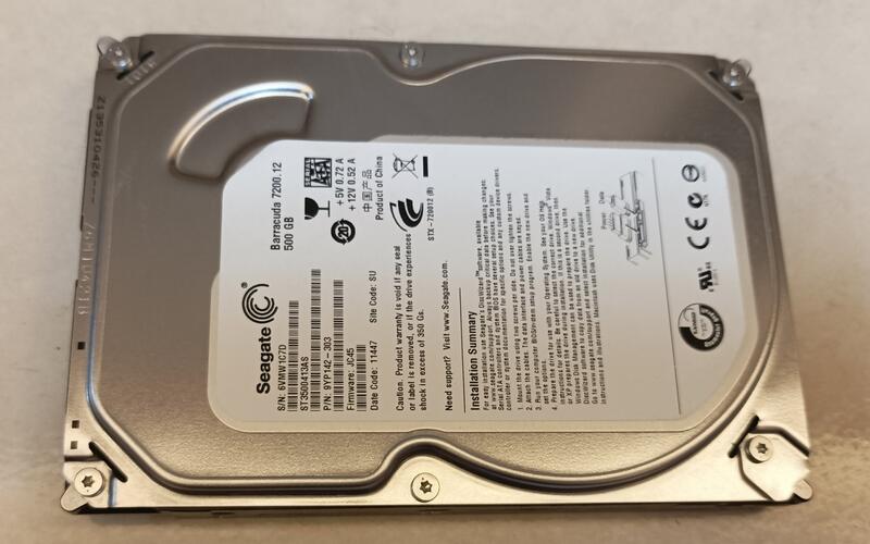 Seagate- 500G -只用1030小時內_ST3500413AS_SATA介面_有測圖有真相-中古美品 | 露天市集 | 全台最大的 ...