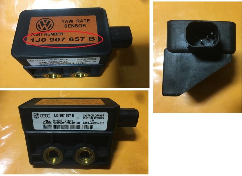 大坡很遠 Audi A3 S3 8L TT YAW Rate 偏航感應器 1J0907657B | 露天市集 | 全台最大的網路購物市集
