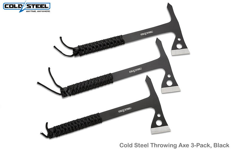 【angel 精品館 】Cold Steel Throwing Axe 3-Pack 1.75〞全不鏽鋼投擲斧 | 露天市集 | 全台最大的 ...