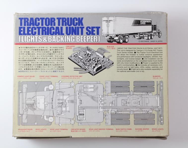 現貨 TAMIYA 1/14 電動 車頭 拖車頭 貨櫃車 聲光組 遙控 56501 (書櫃) | 露天市集 | 全台最大的網路購物市集