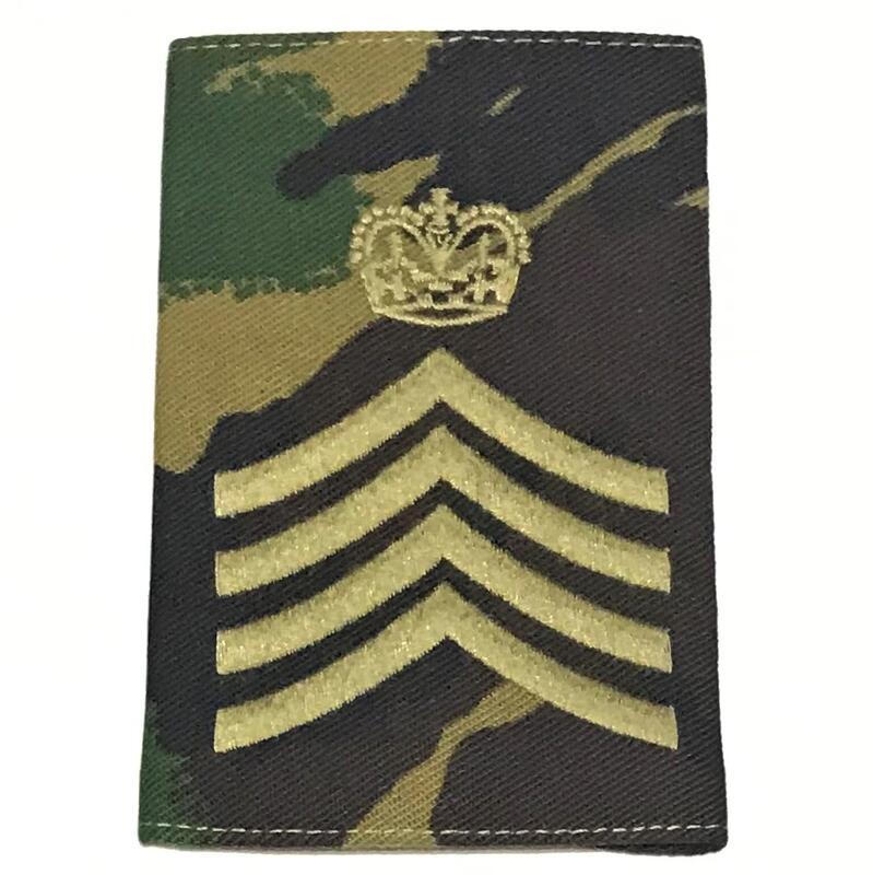 英軍公發 DPM 叢林迷彩 HCav Staff Corporal 階級套章 全新 | 露天市集 | 全台最大的網路購物市集