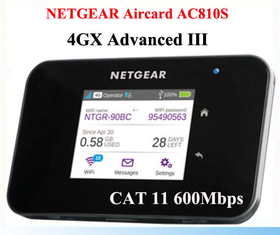 全新 Netgear AC 810s 3CA 台灣全頻 4G分享器 790s 4G WiFi載波聚合600M 路由器 | 露天市集 | 全台最 ...
