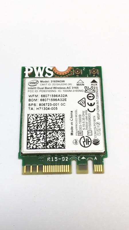 【筆電用 Intel Dual Band AC 3165 3165NGW M.2 NGFF 】升級 7260 3160 | 露天市集 | 全台 ...
