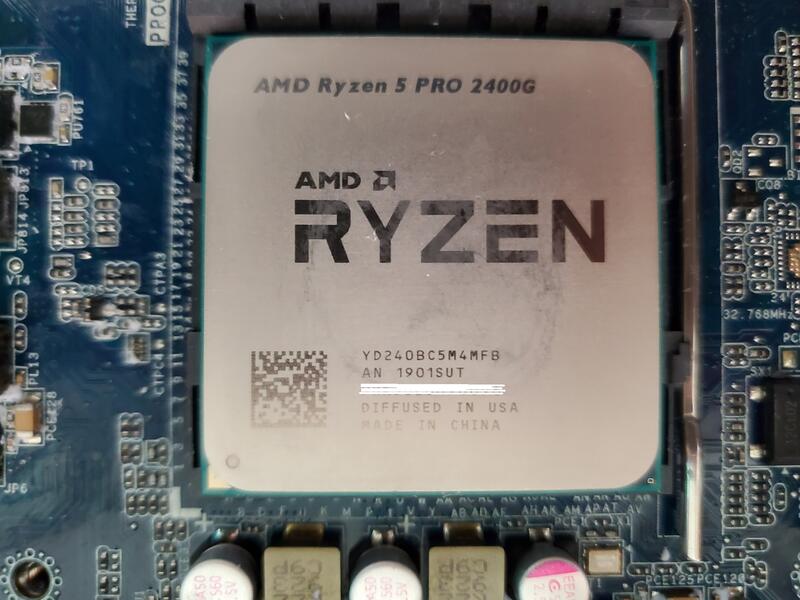 AMD Ryzen 5 PRO 2400G AM4/1331腳位CPU 4C8T 帶內顯 Radeon Vega 11 | 露天市集 | 全台 ...