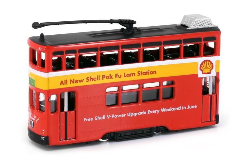 ☆勳寶玩具舖【現貨】TINY 微影 城市 香港 SHELL 殼牌 SHELL TRAM 香港電車 紅色 | 露天市集 | 全台最大的網路購物市集