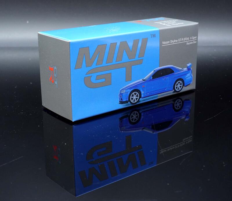 MASH 現貨特價 Mini GT 1/64 Nissan GT-R R34 V spec Blue 右駕 #759 | 露天市集 | 全台最 ...