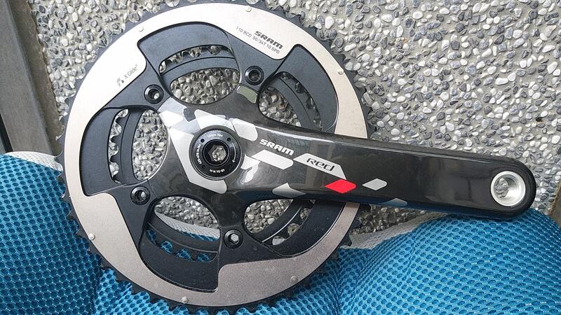 【竹科自轉車】SRAM Red速聯BB30 大盤 50/34T曲柄172.5mm | 露天市集 | 全台最大的網路購物市集
