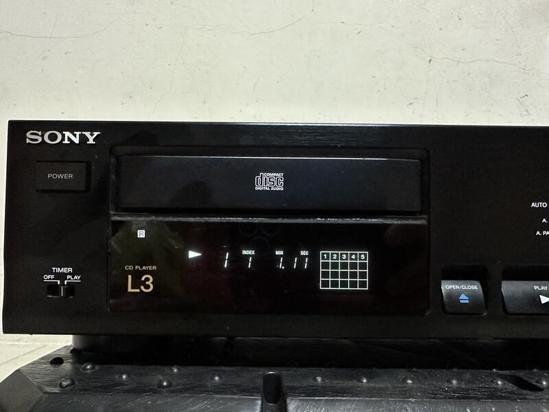 日本製 SONY CDP-L3 CD 唱盤 類比/光纖 XLR 輸出 雷射頭剛更新~ | 露天市集 | 全台最大的網路購物市集