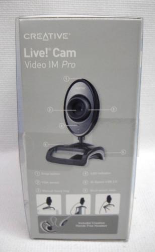 美國帶回【 CREATIVE 】視訊攝影機/視訊鏡頭/網路攝影機 原裝Live Cam Video IM Pro | 露天市集 | 全台最大的 ...